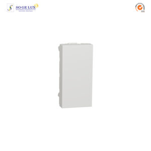 Obturateur - 1 module - Blanc - mécanisme seul - NU986518 - Sogecom