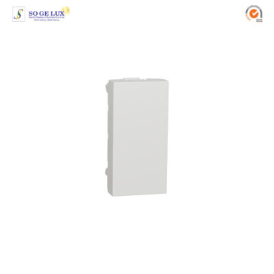 Obturateur - 1 module - Blanc - mécanisme seul - NU986518 - Sogecom